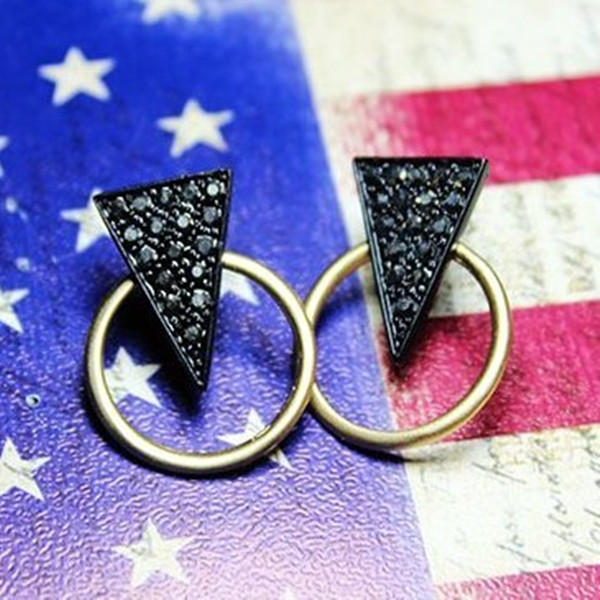 Wild Earrings Punk Style Hit Color on Luulla